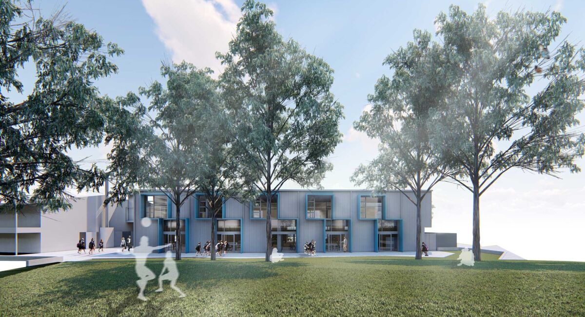 Craigmore High School New Learning Centre / Hutchies